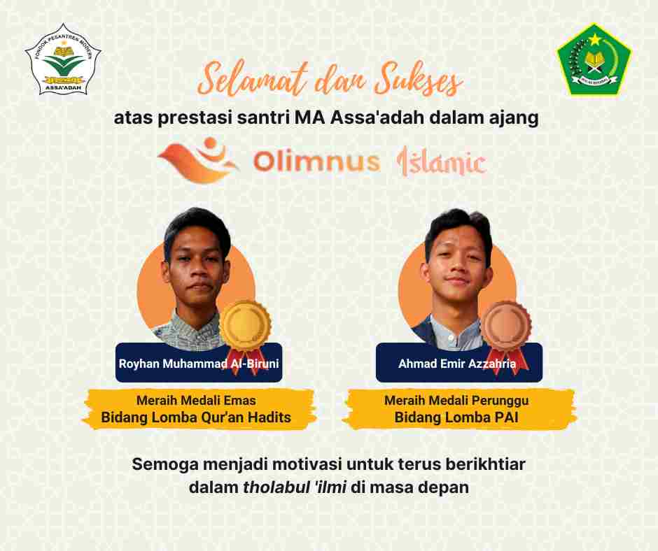 Prestasi - Website Resmi MA Assa'adah